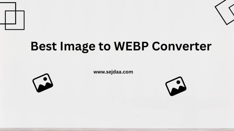 Best Image to WEBP Converter | WEBP Convert Image | Sejda